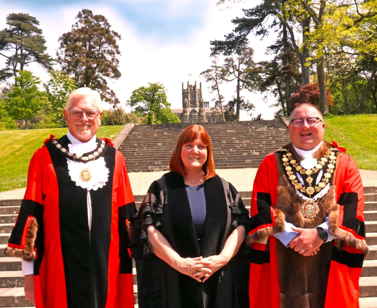 New Neath Port Talbot Mayor sworn in at Margam Orangery has long ...