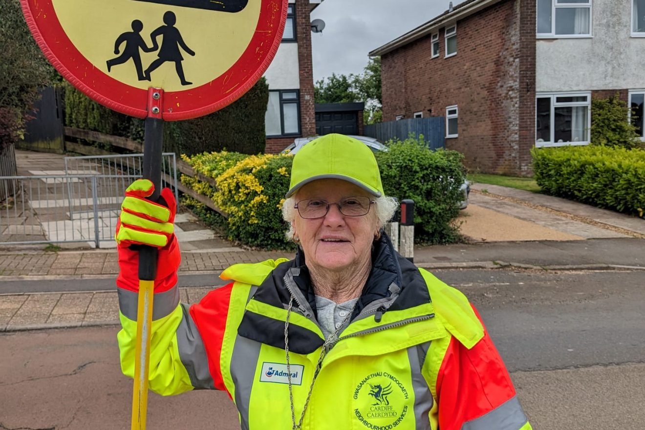Lollipop Lady celebrates an incredible 50 years of dedicated service ...