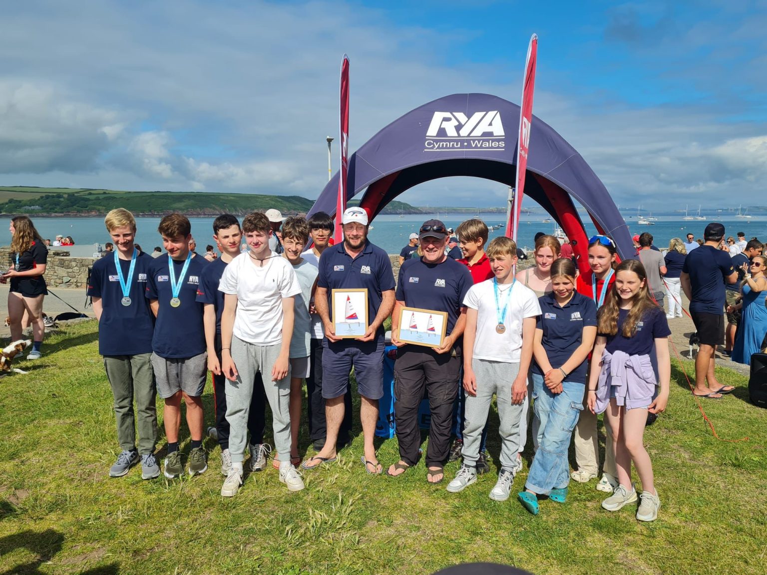 Teenager sailor from New Quay triumphs at British Youth Sailing ...
