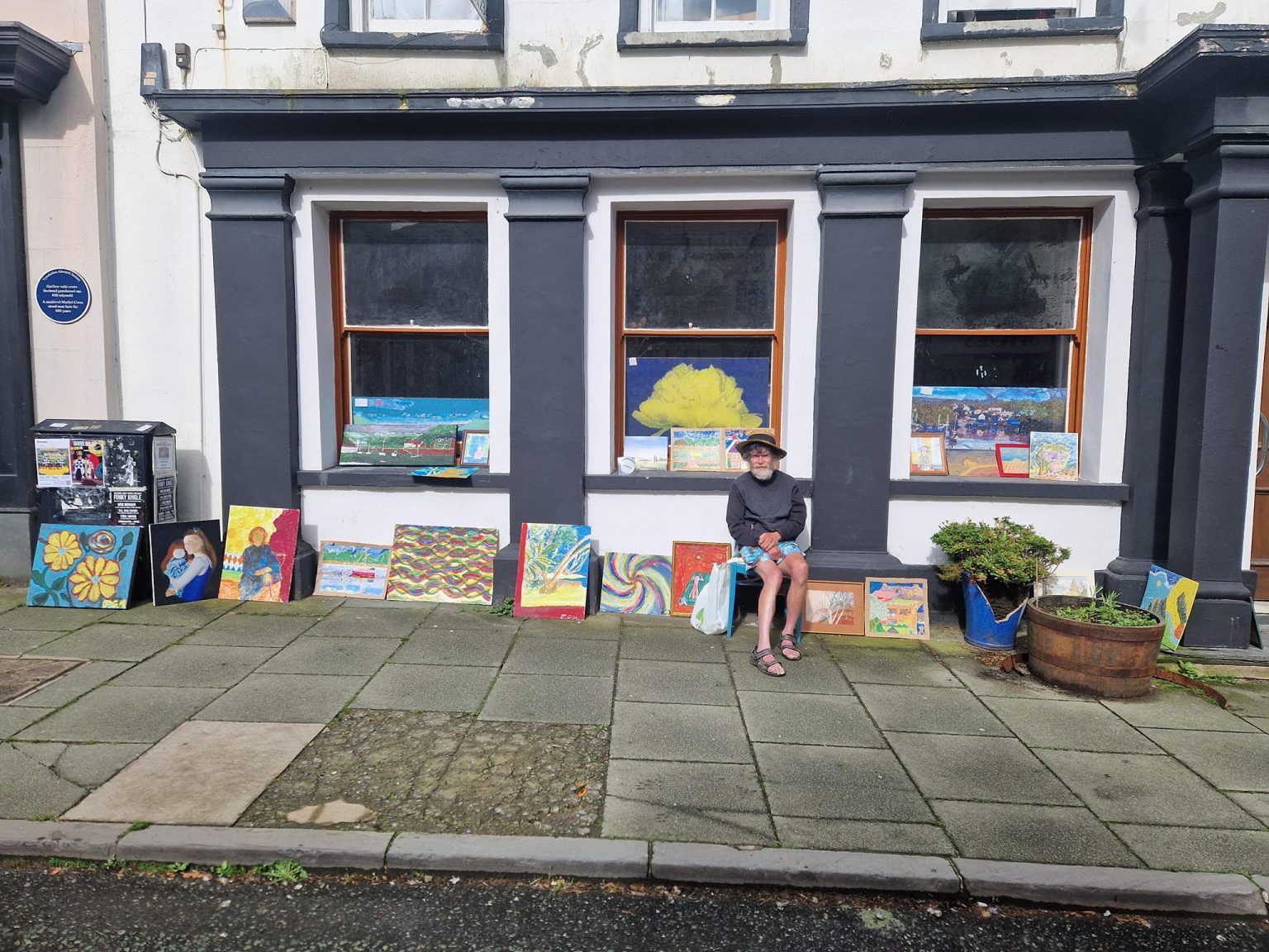 Cardigan artist Paul Hoare sells historic NatWest Bank building to ...