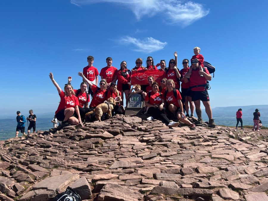 A Mountain Ash company hike Pen y Fan for Walk Wales - Herald.Wales