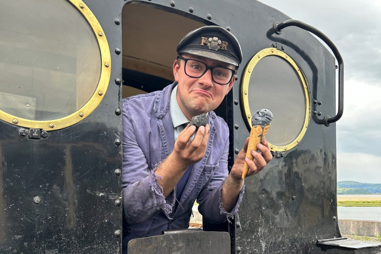 Steam Coal Ice Cream launched at North Wales railways - Herald.Wales