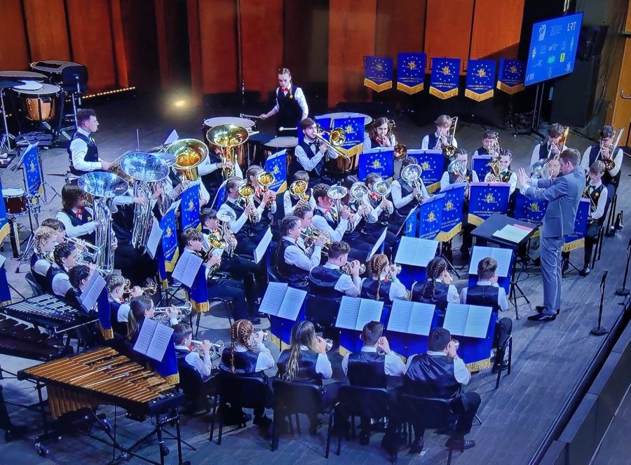 Young drummer and Welsh musicians a cymbal of success at European band ...