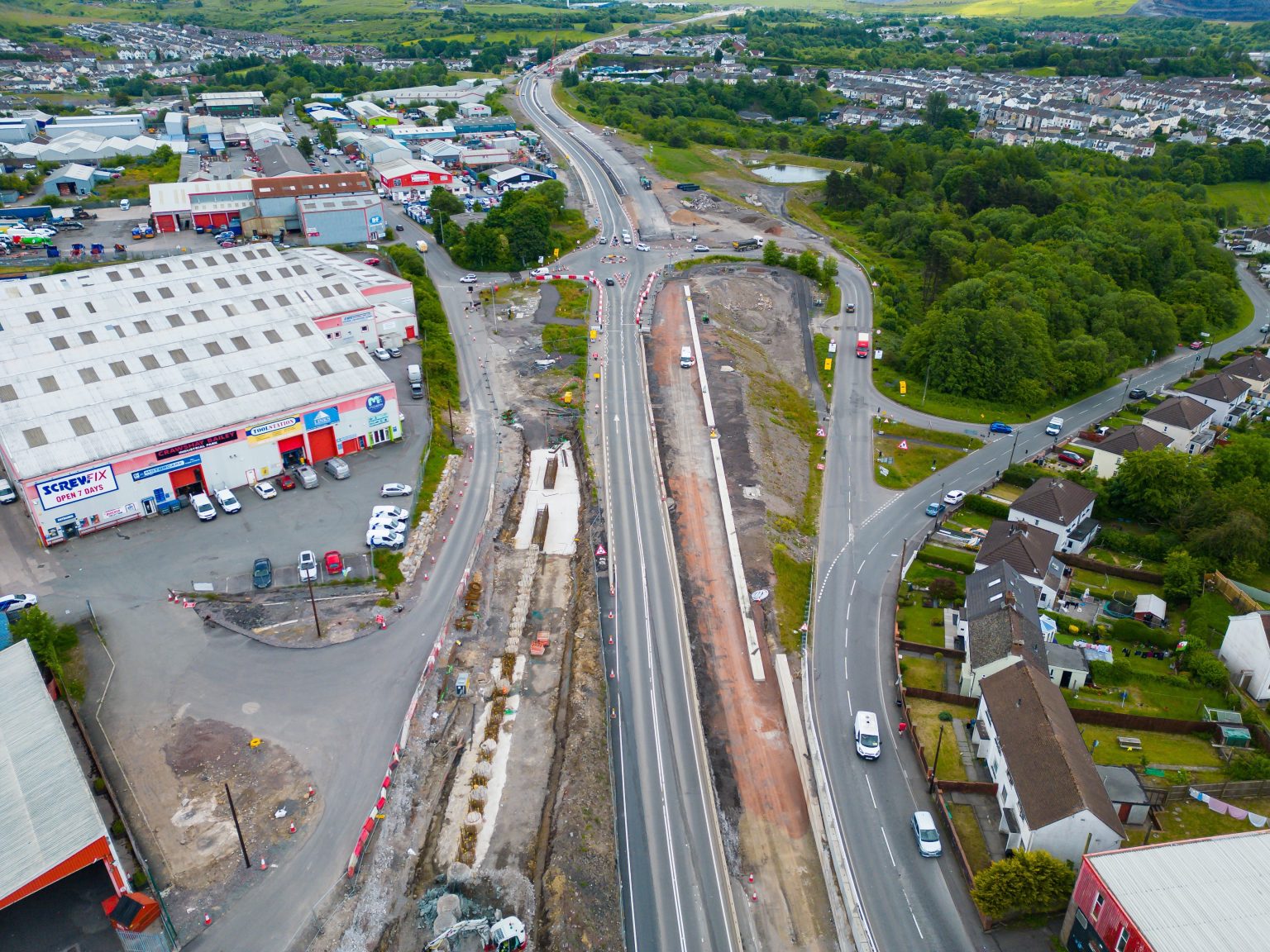 Part of A465 in Merthyr Tydfil to be closed for five weeks this summer ...