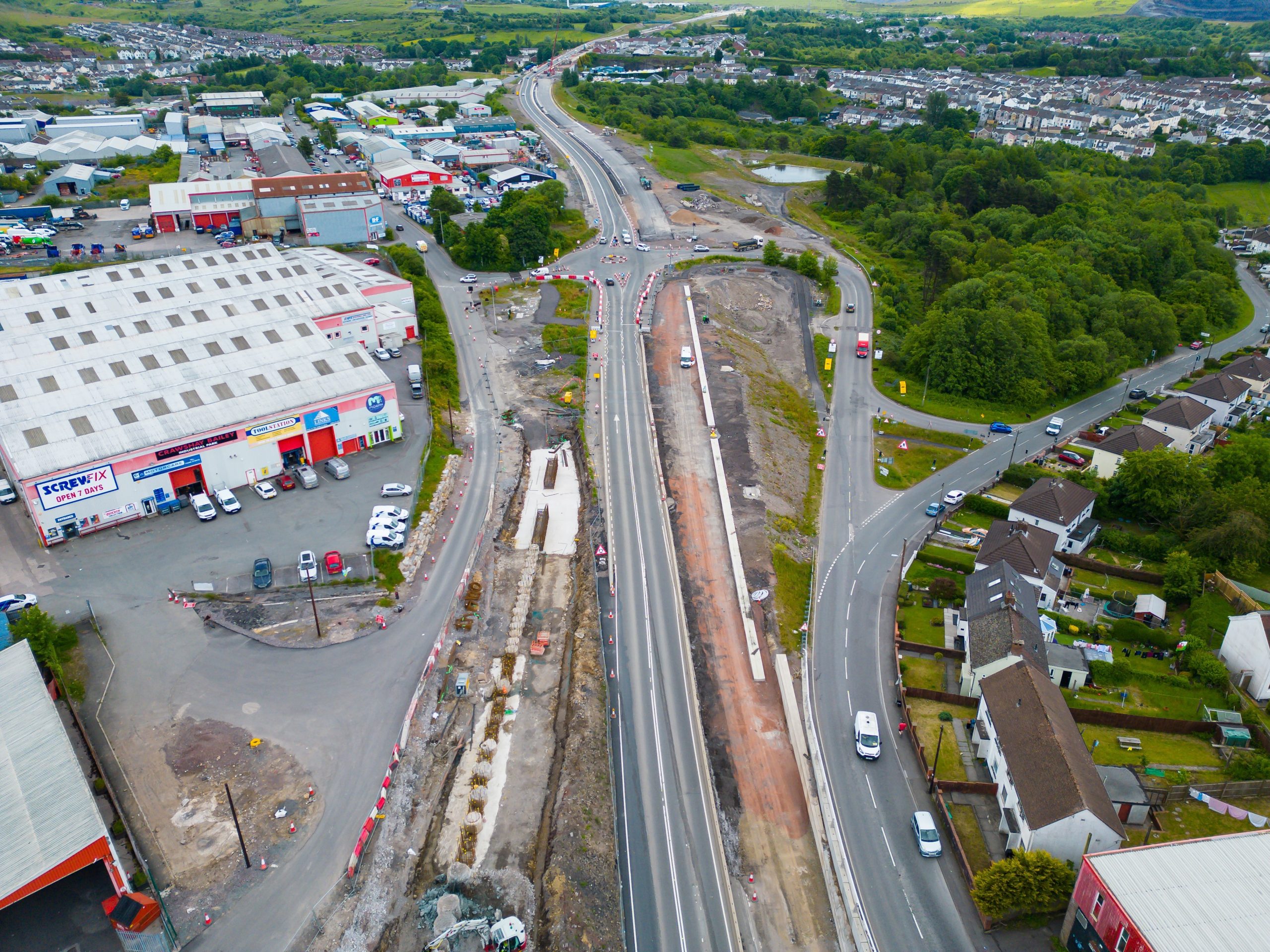 Part of A465 in Merthyr Tydfil to be closed for five weeks this summer ...
