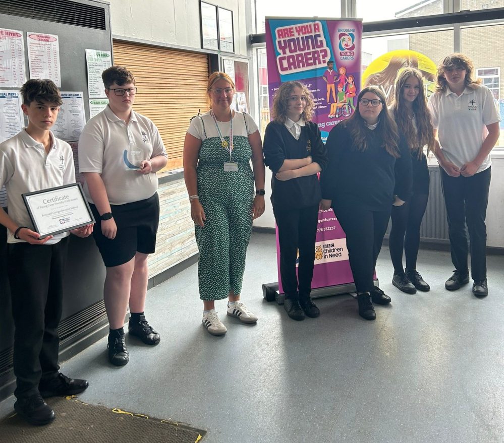 Pencoed Comprehensive School’s Young Carers’ Group is first to claim ...