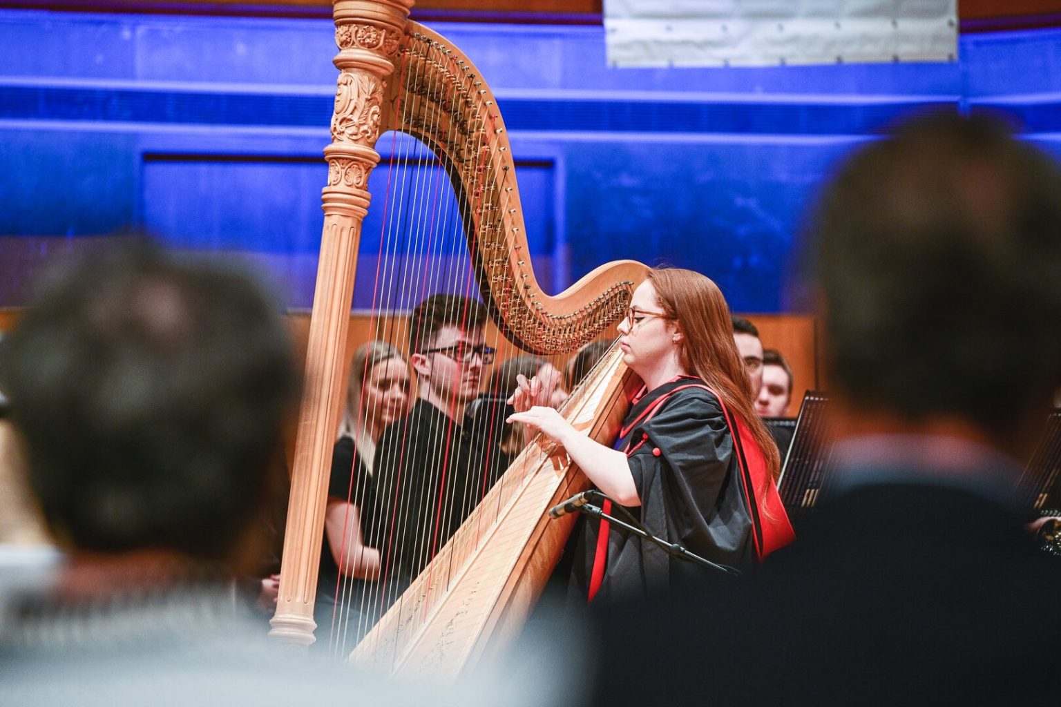 Mared Pugh-Evans announced as the King's new harpist - Herald.Wales