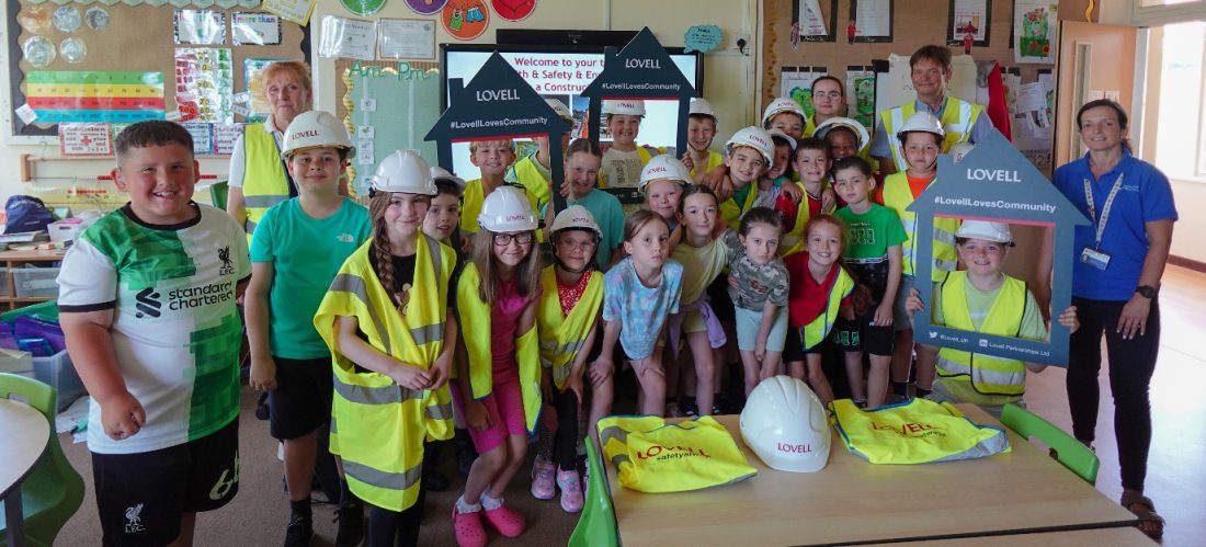 South Wales developer delivers site safety presentation to local school ...