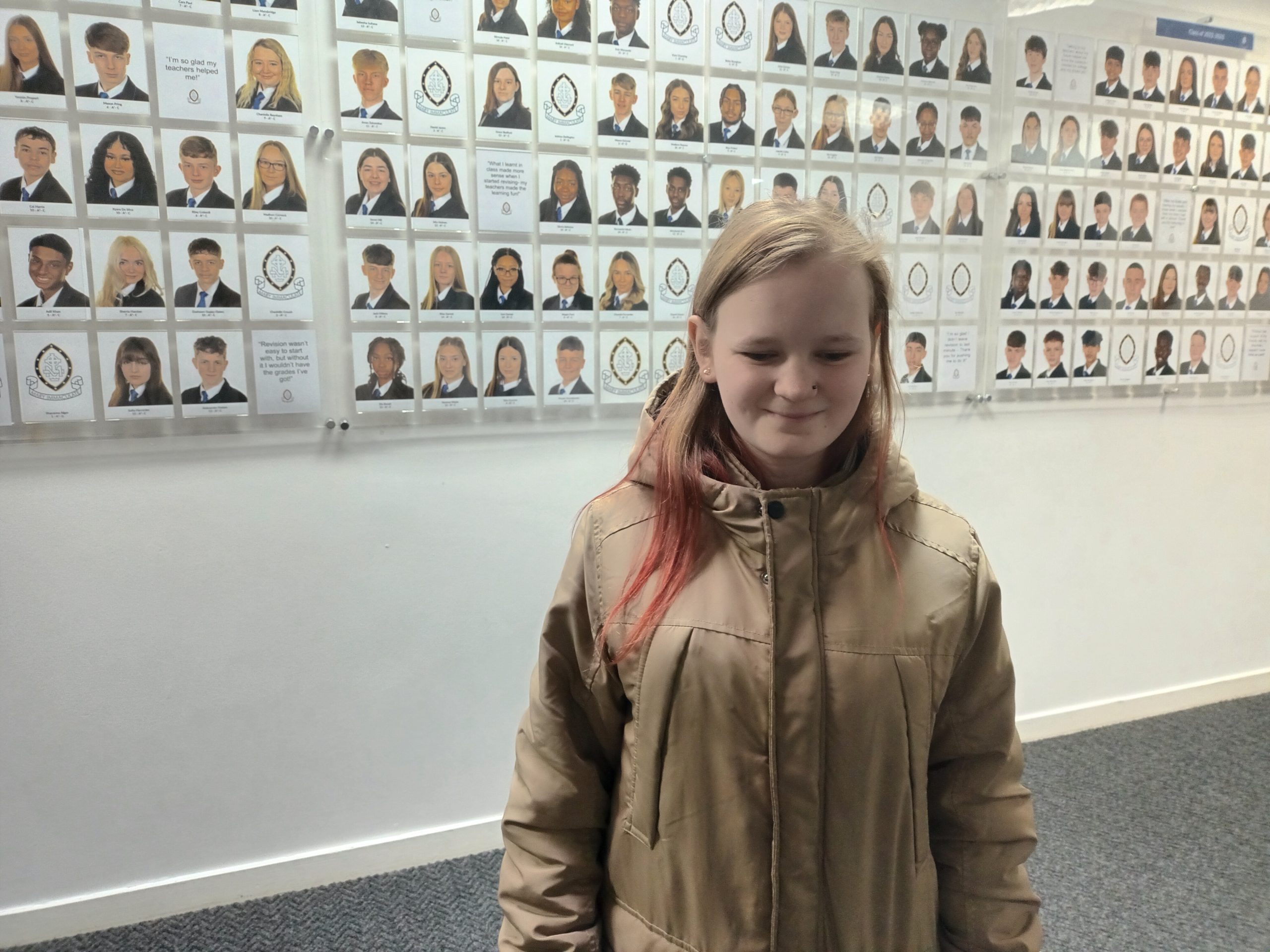Cardiff girl speaks of joy in overcoming challenges of being blind and ...