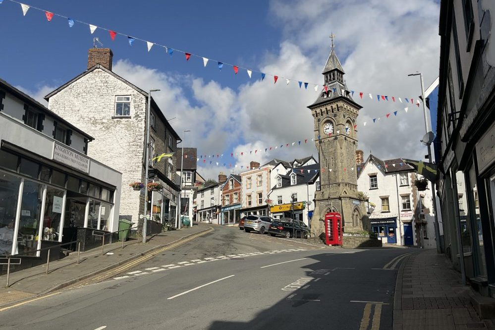 Knighton town centre is getting a makeover - Herald.Wales