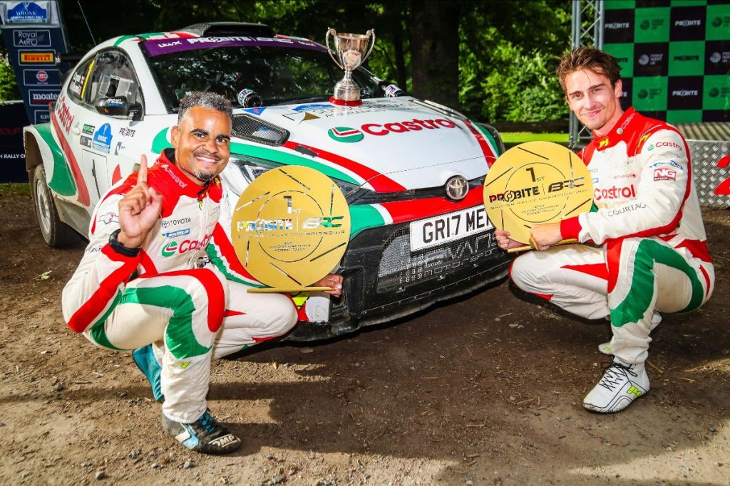 Castrol MEM Rally Team gives Toyota GR Yaris Rally2 its first British ...