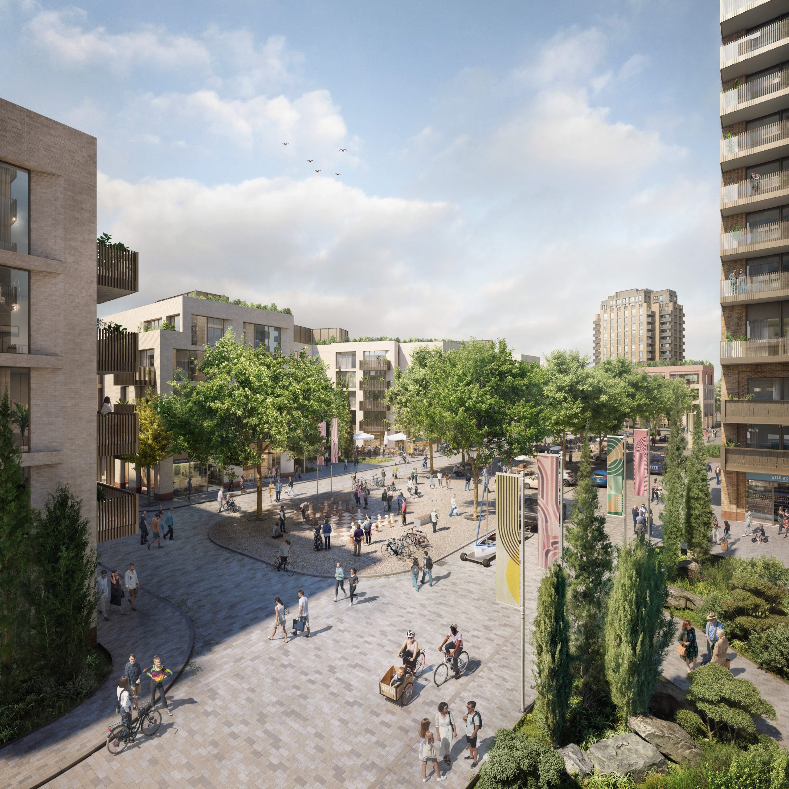 New images unveil vision for 1,000-home Cardiff Peninsula development ...