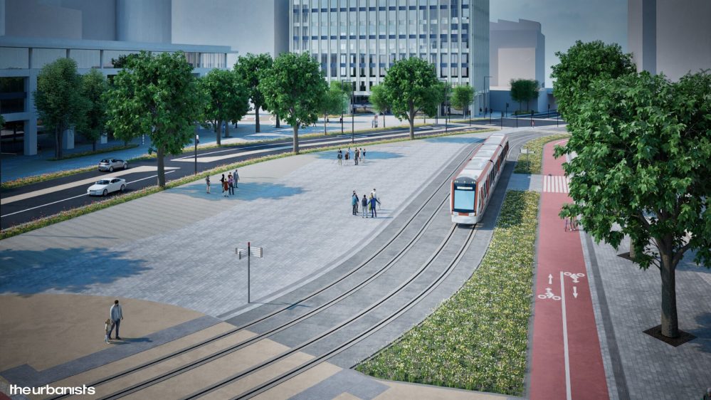 Plans revealed for a new tramway between Cardiff Central and Cardiff ...