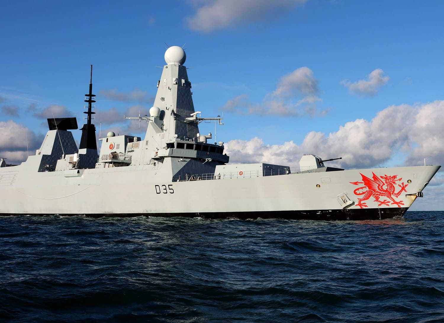 Royal Navy ship HMS Dragon awarded Freedom of Wrexham - Herald.Wales