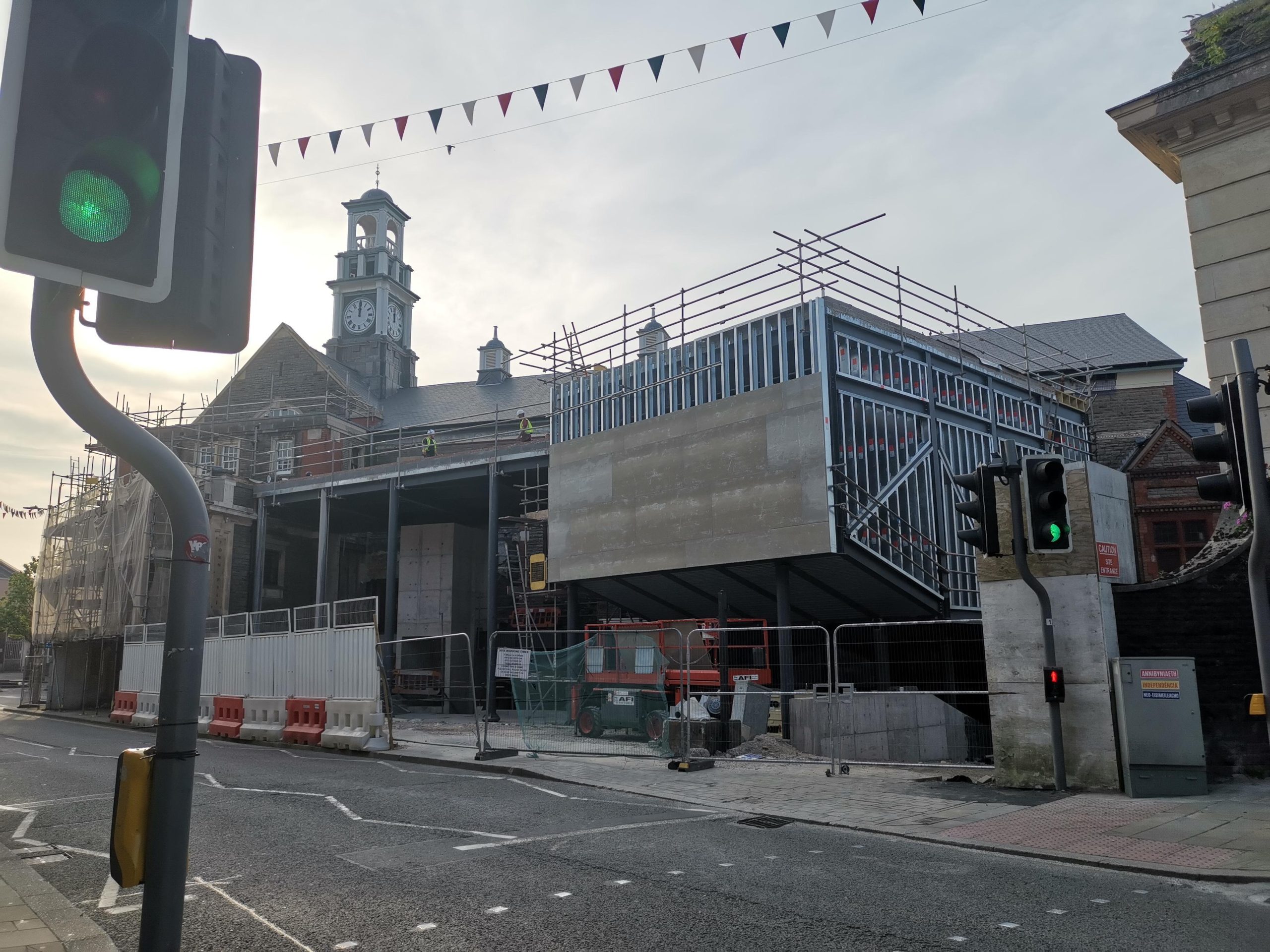 Bridgend Council announces opening date for refurbished Maesteg Town ...