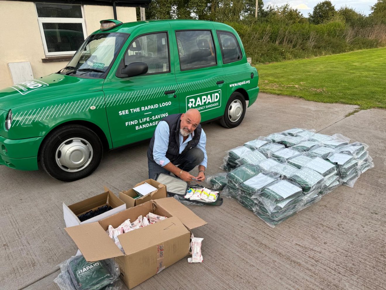 Cardiff becomes first Welsh city to put RAPAID emergency bandages kits ...