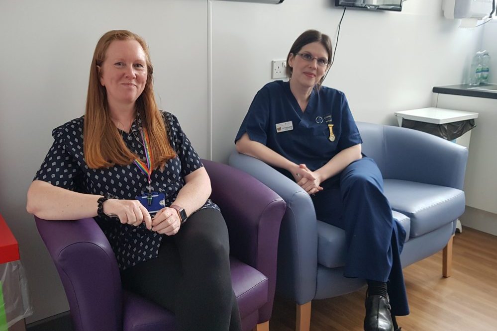 NHS charity funds new furniture for family room in children’s ward ...