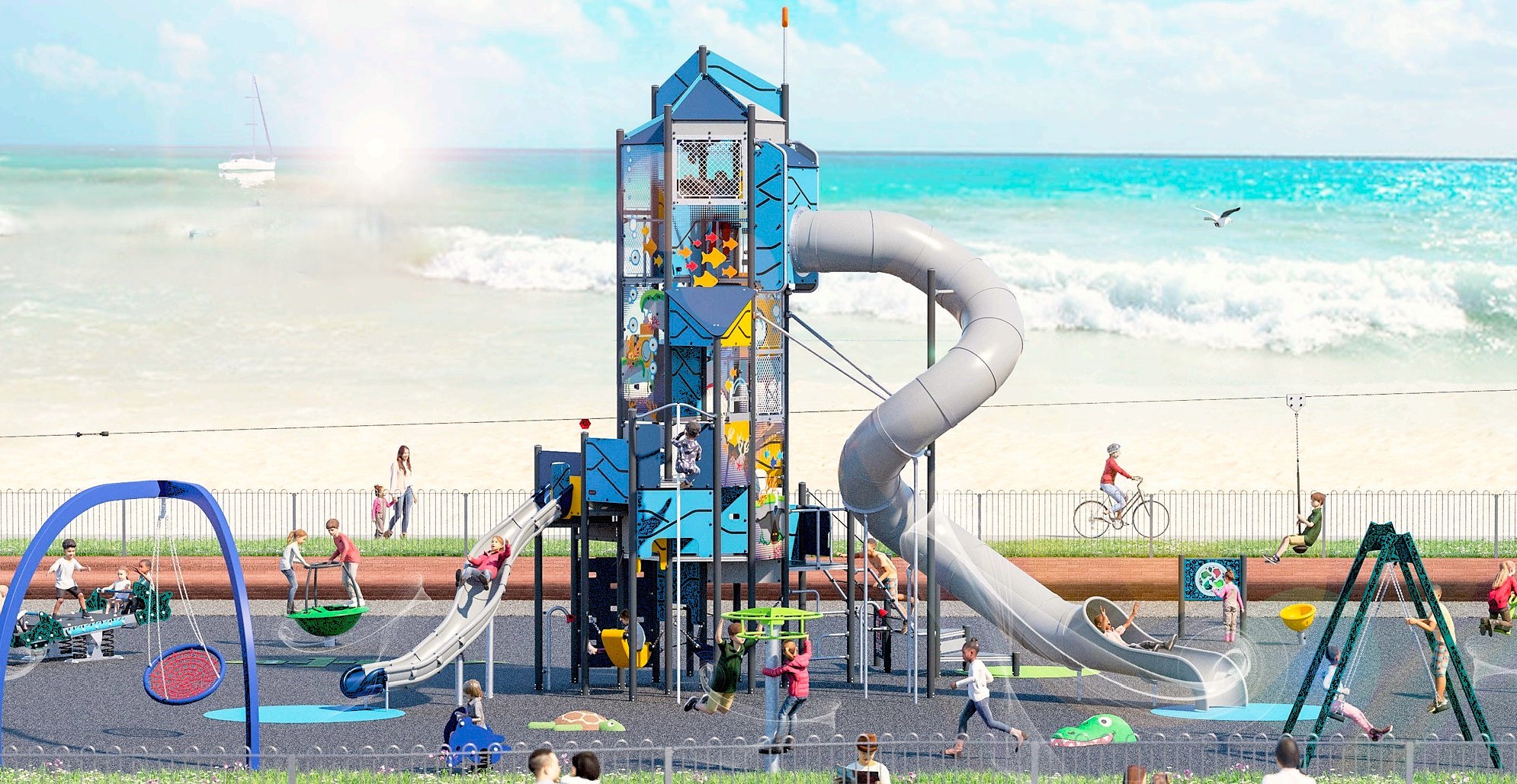 New playground attraction planned for Aberavon seafront - Herald.Wales
