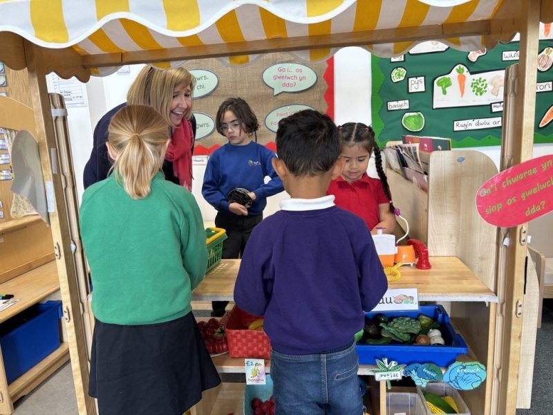"How we immerse children in the Welsh language is unique to us in Wales ...