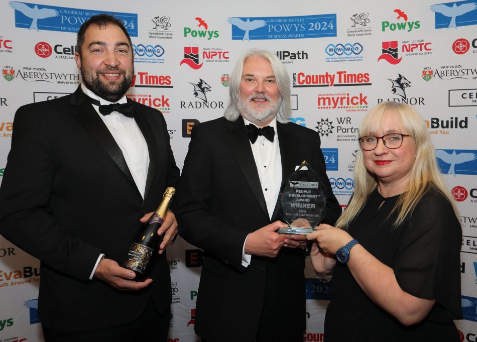 Newtown company wins People Development Award at Powys showcase ...
