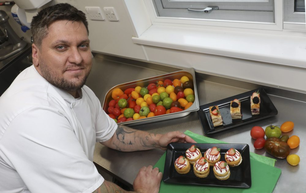Chef Kyle gives care home dining a Michelin-star makeover - Herald.Wales