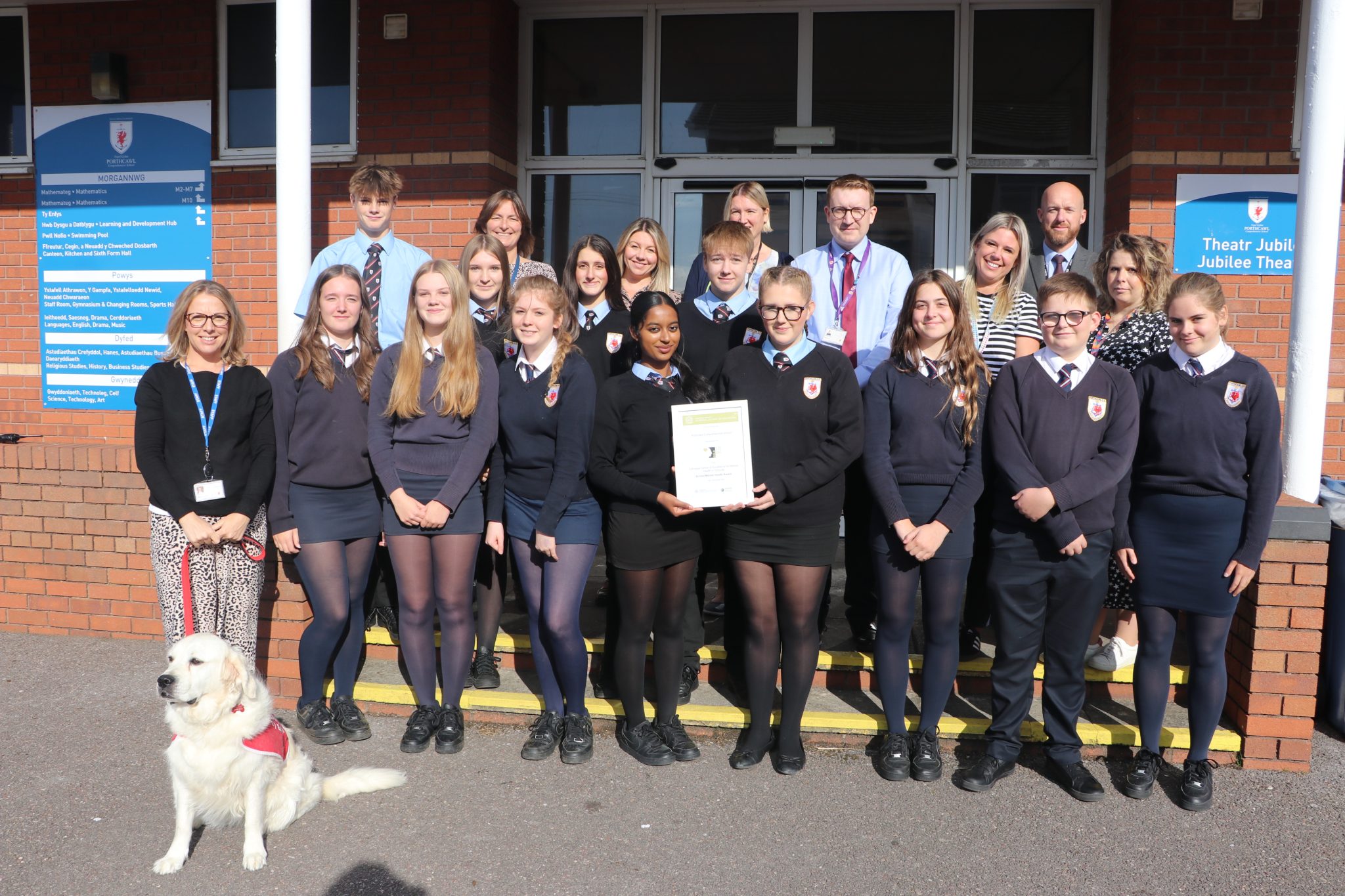 Porthcawl Comprehensive School celebrated for prioritising pupils ...