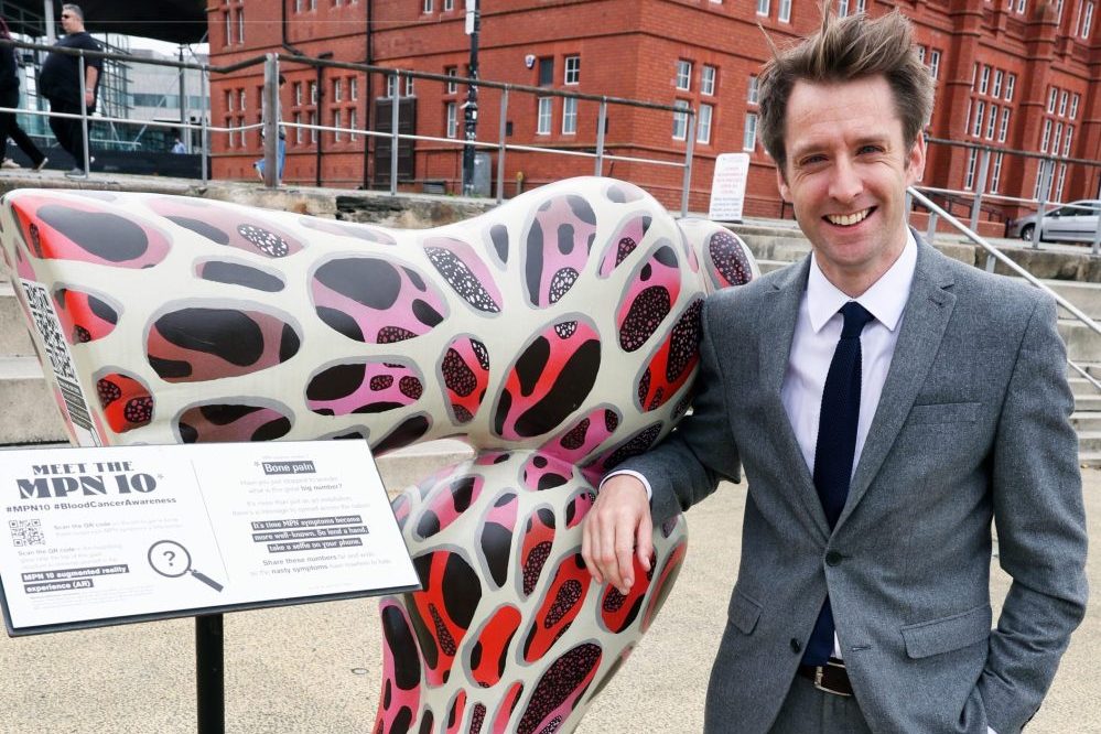 Sam Rowlands MS supports Blood Cancer Awareness Month - Herald.Wales