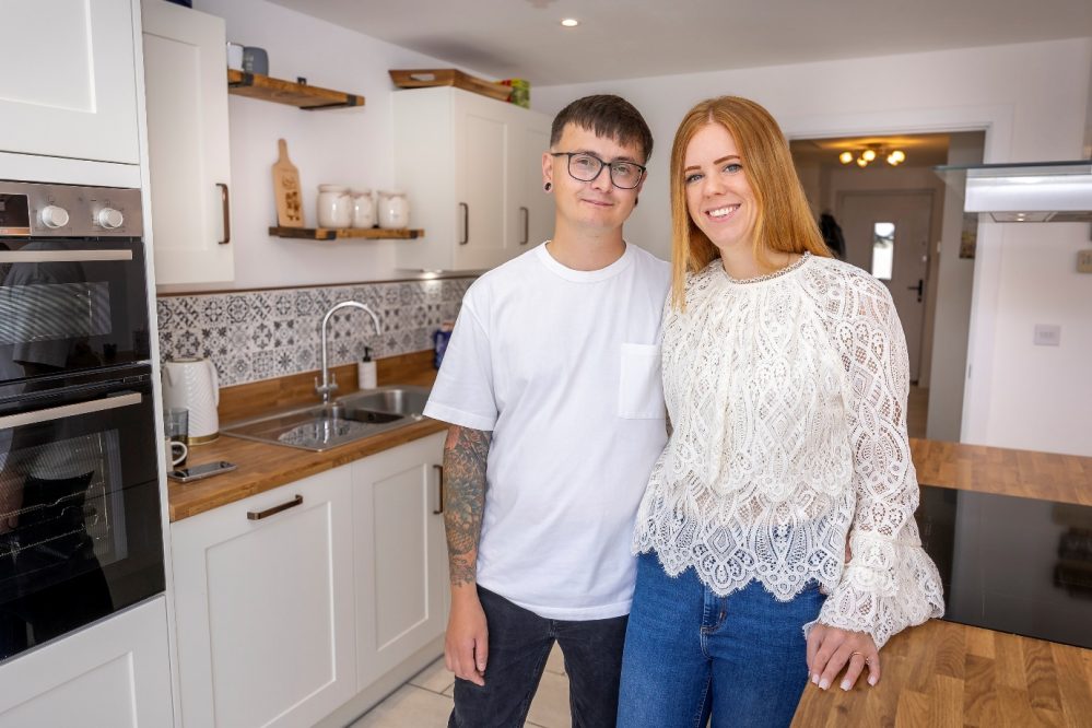 Newport couple secures first joint home at Llanwern development ...