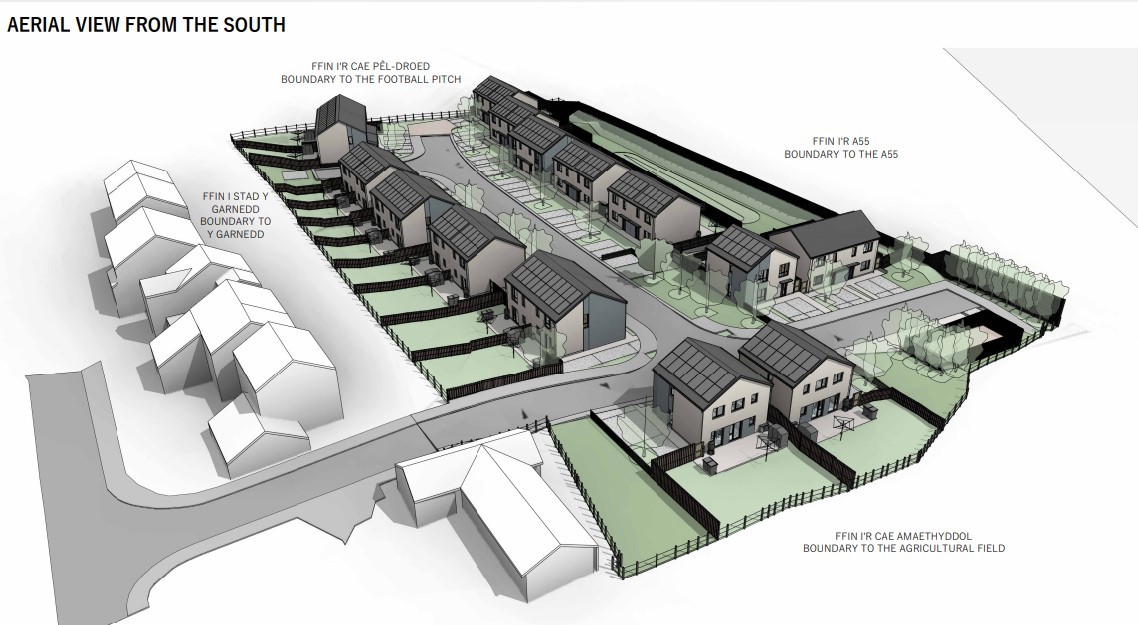 Llanfairpwll affordable home plans approved despite noise concerns ...