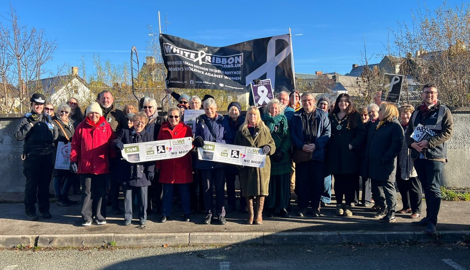 'It Starts With Men' this White Ribbon Day - Herald.Wales