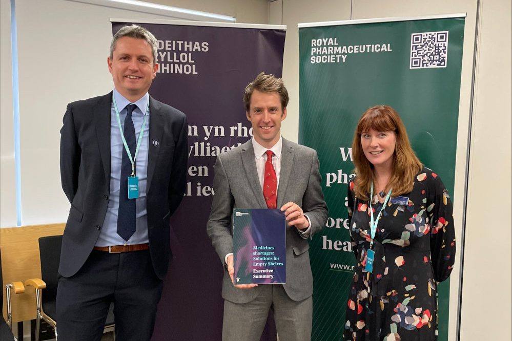 Sam Rowlands MS highlights problems with shortage of medicines - Herald ...