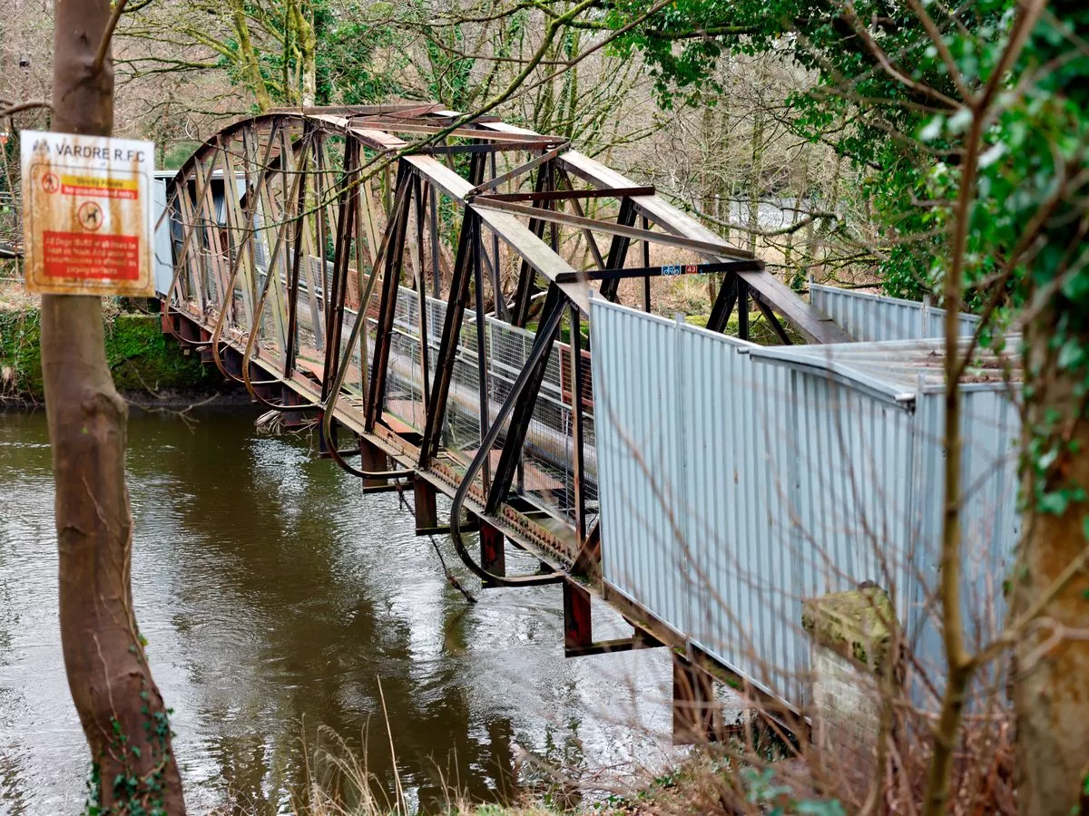 No plans to repair Clydach bridge for rugby access, Welsh Water says ...