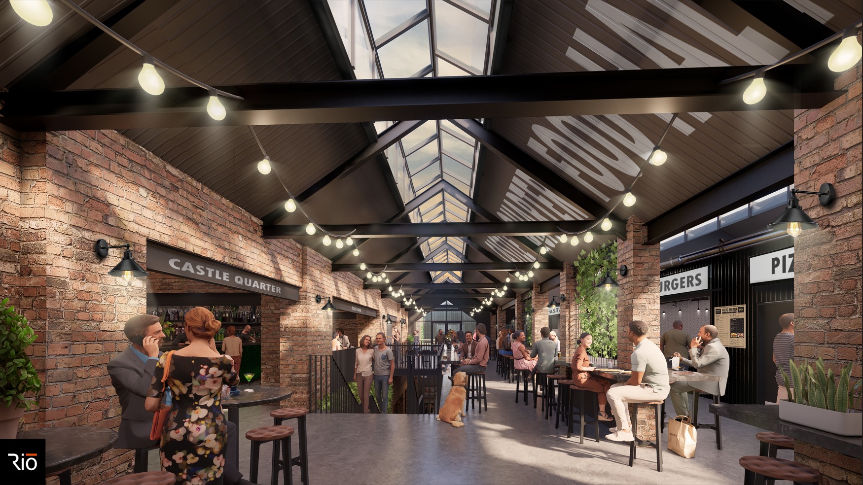 Plans revealed for new food hall at Cardiff's historic archade - Herald ...