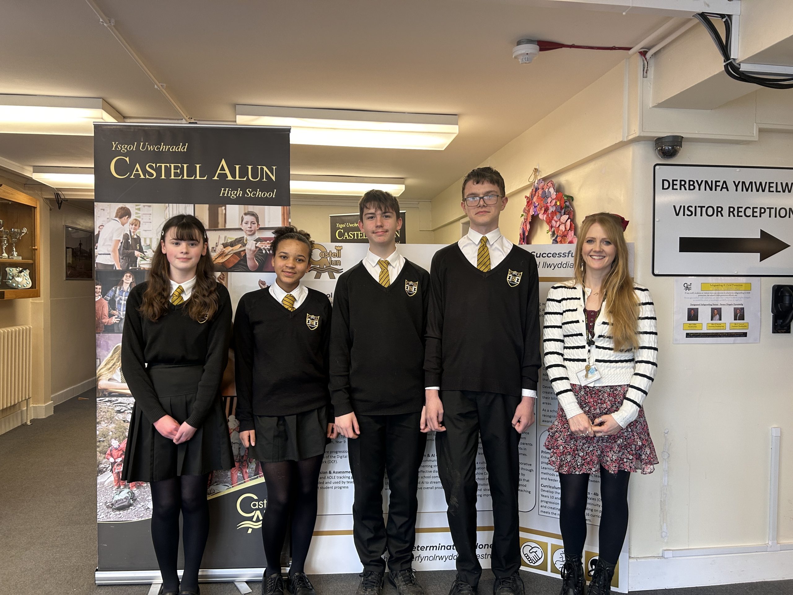 Castell Alun High School first in Flintshire to address carbon ...