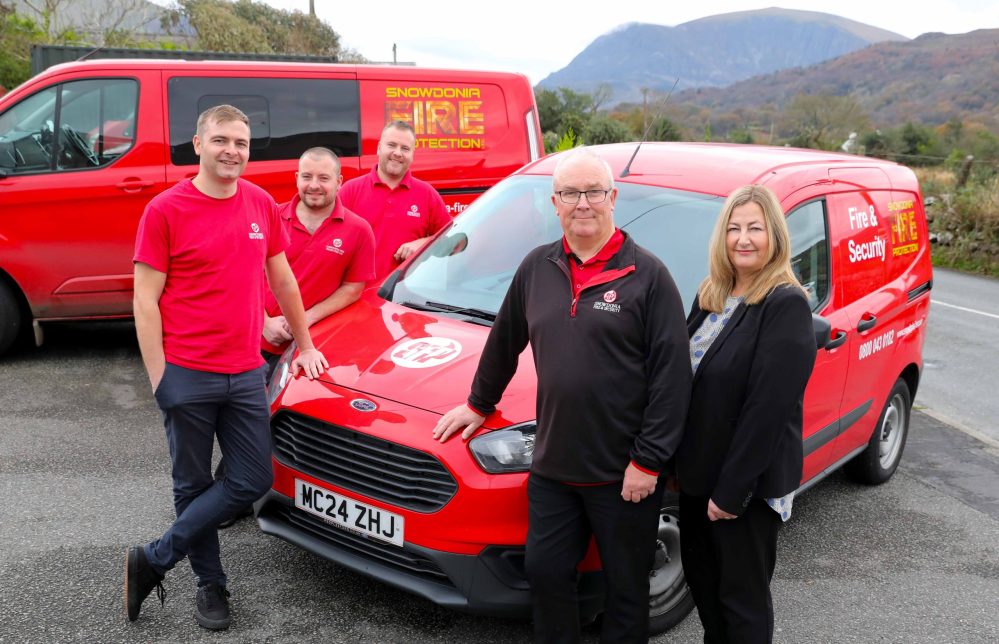 Growing North Wales fire and security family firm celebrates 50th ...