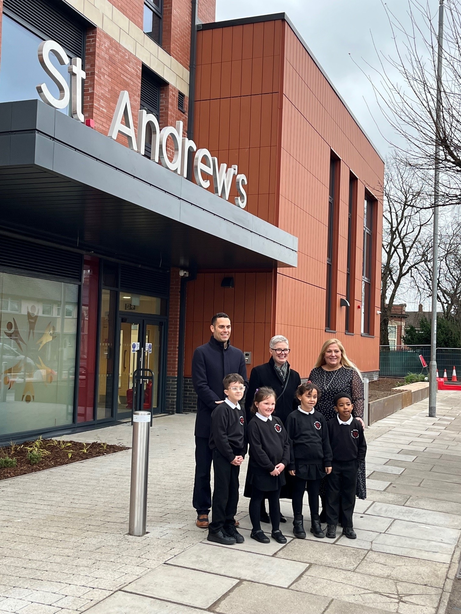 St Andrew's Primary School's new building officially opened by Newport ...