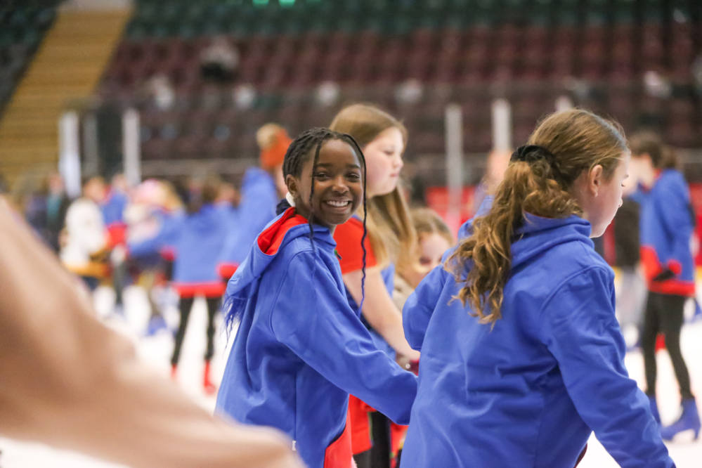 Girlguiding Cymru members enjoy ice extravaganza with the Cardiff ...