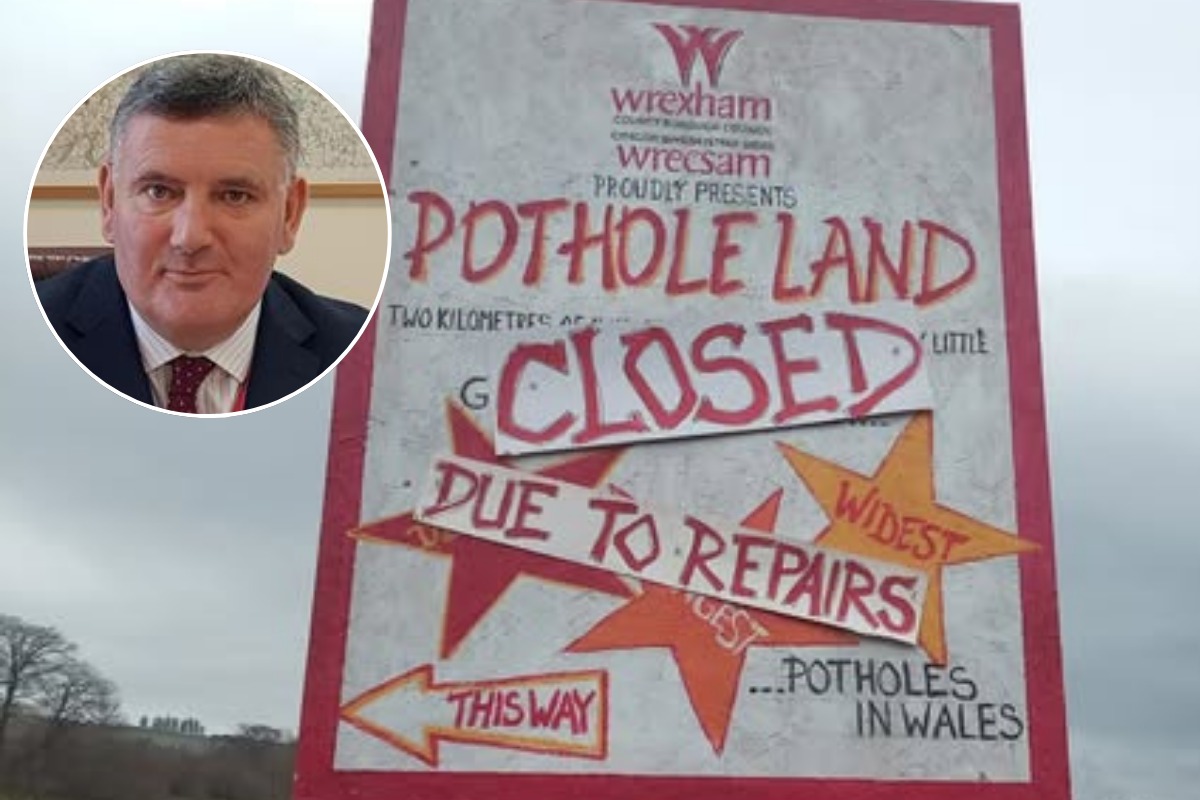 'Pothole Land' closes as Wrexham Council repairs Glyn Ceiriog roads ...