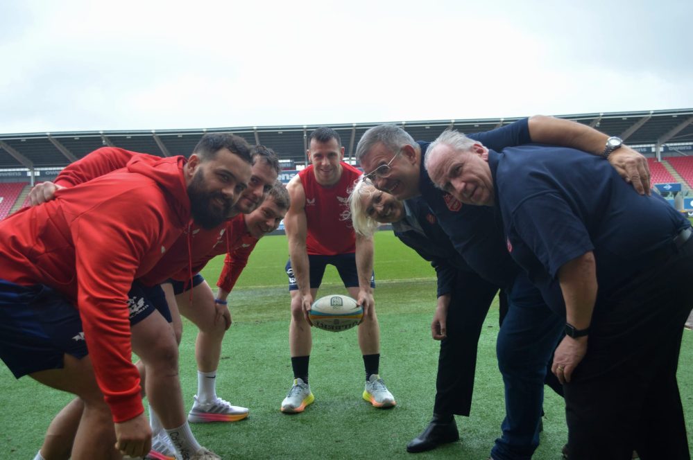 The Salvation Army and The Scarlets team up during the United Rugby ...