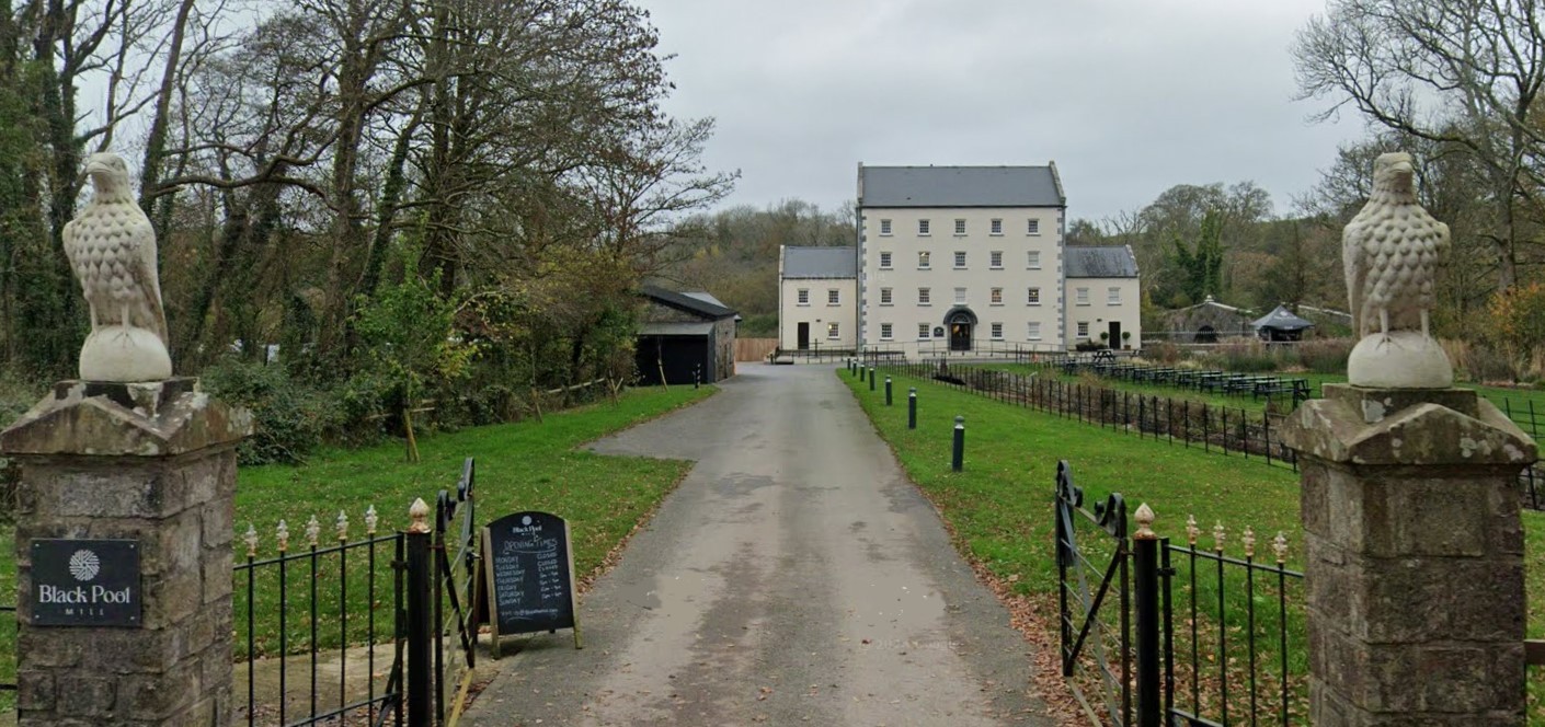 Plans submitted to rebuild riverside wall at historic mill/restaurant ...