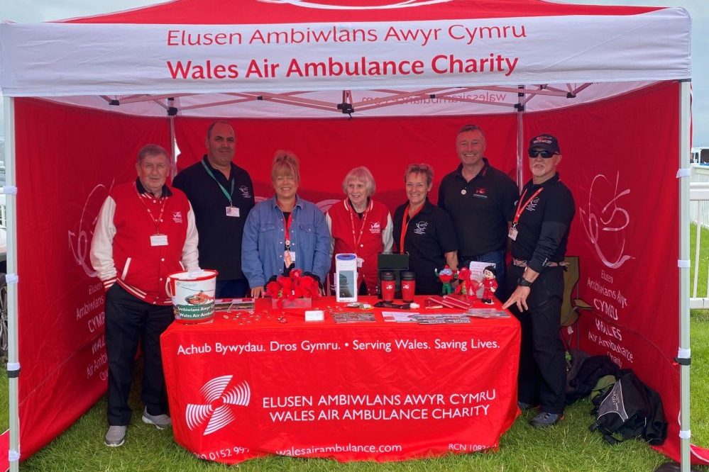 Air ambulance patient takes on tri-challenge with a twist in aid of ...