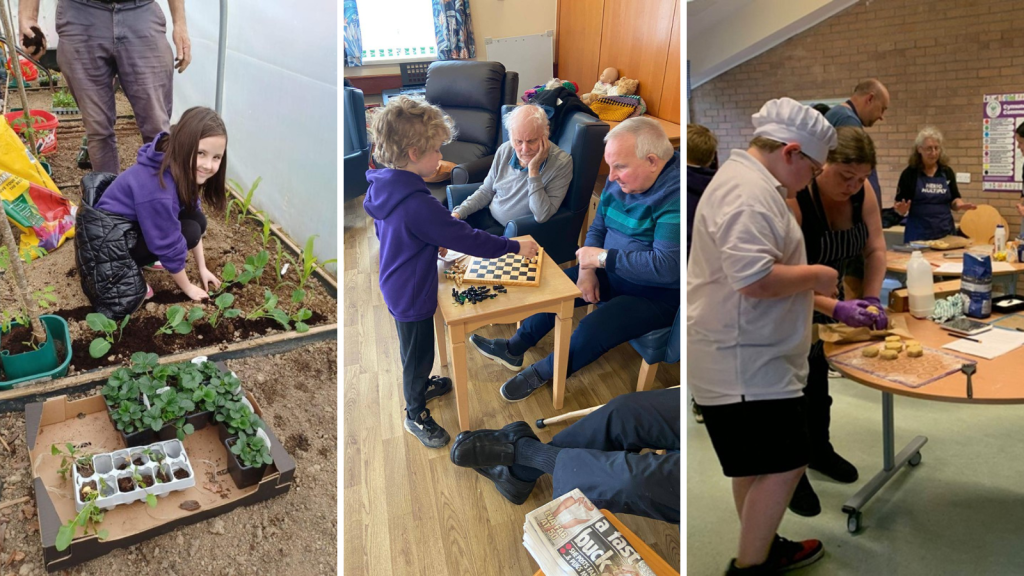 Pupils at Ysgol y Bedol in Garnant, Ammanford where community is at the heart of everything they ...