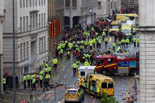 Welsh football fans caught in Liverpool parade horror - Herald.Wales